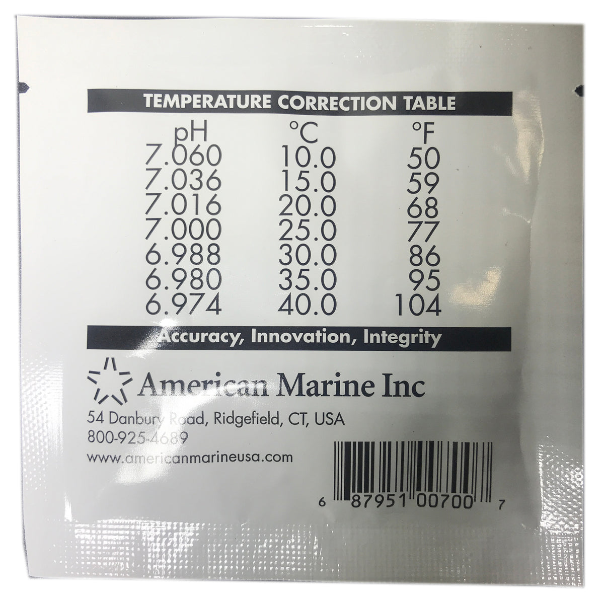 American Marine Pinpoint pH Calibration Fluid 7.0 | ASAP Aquarium
