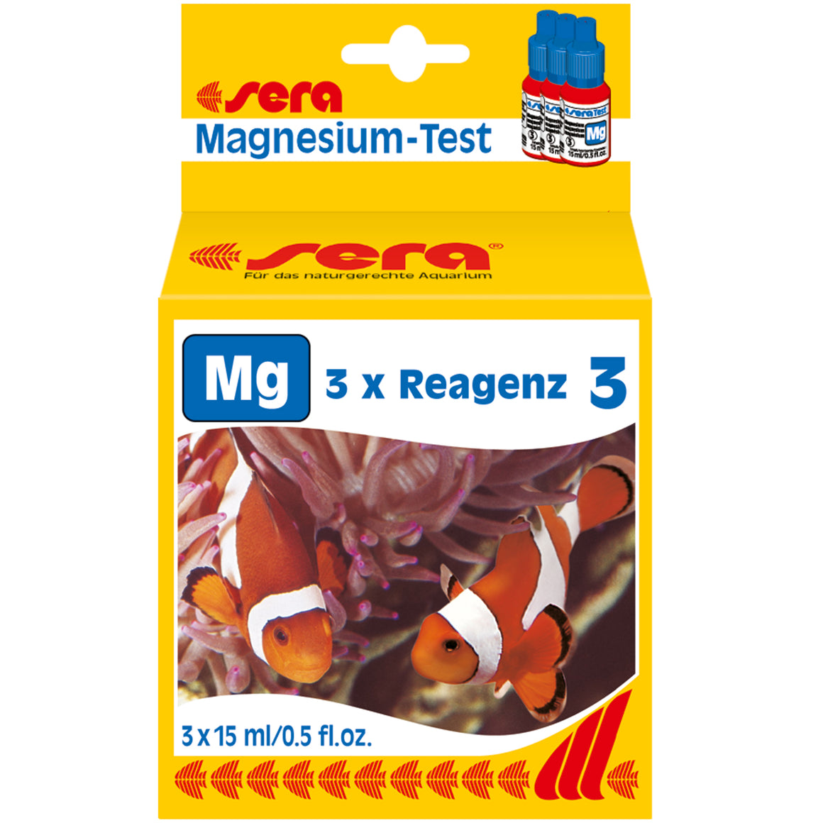 Sera Magnesium MG Test Kit Refill 3x 15mL (0.5 oz) Reagent 3 | ASAP ...