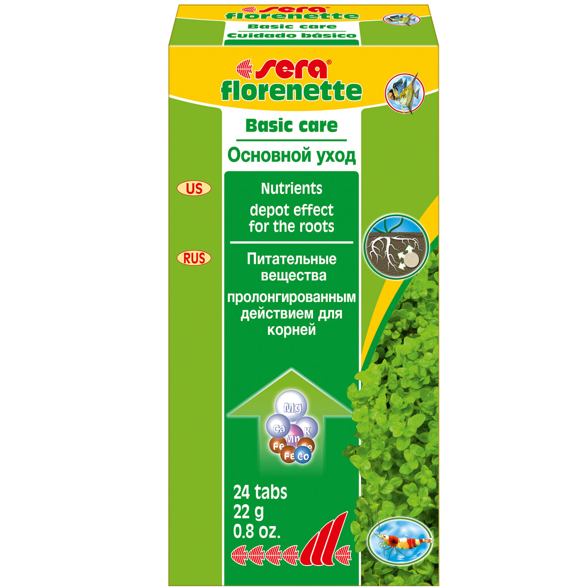 sera Florenette Root Tabs 24 count | ASAP Aquarium