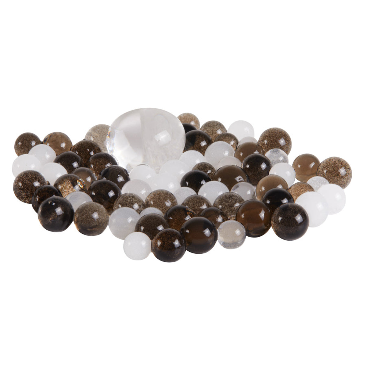 Aqueon Pure Betta Beads Black & White | ASAP Aquarium
