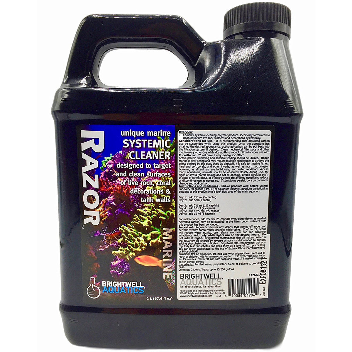 Brightwell Aquatics Razor Marine 2 Liters | ASAP Aquarium