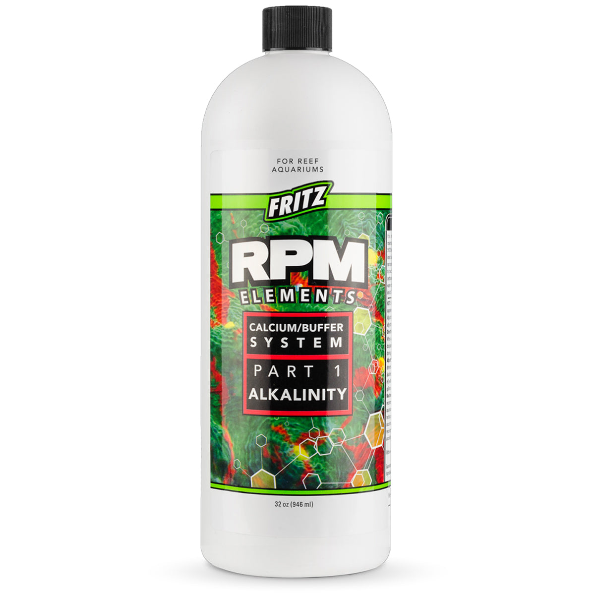 Fritz RPM Elements Part 1 & 2 Alkalinity & Calcium 2x 32oz | ASAP Aquarium