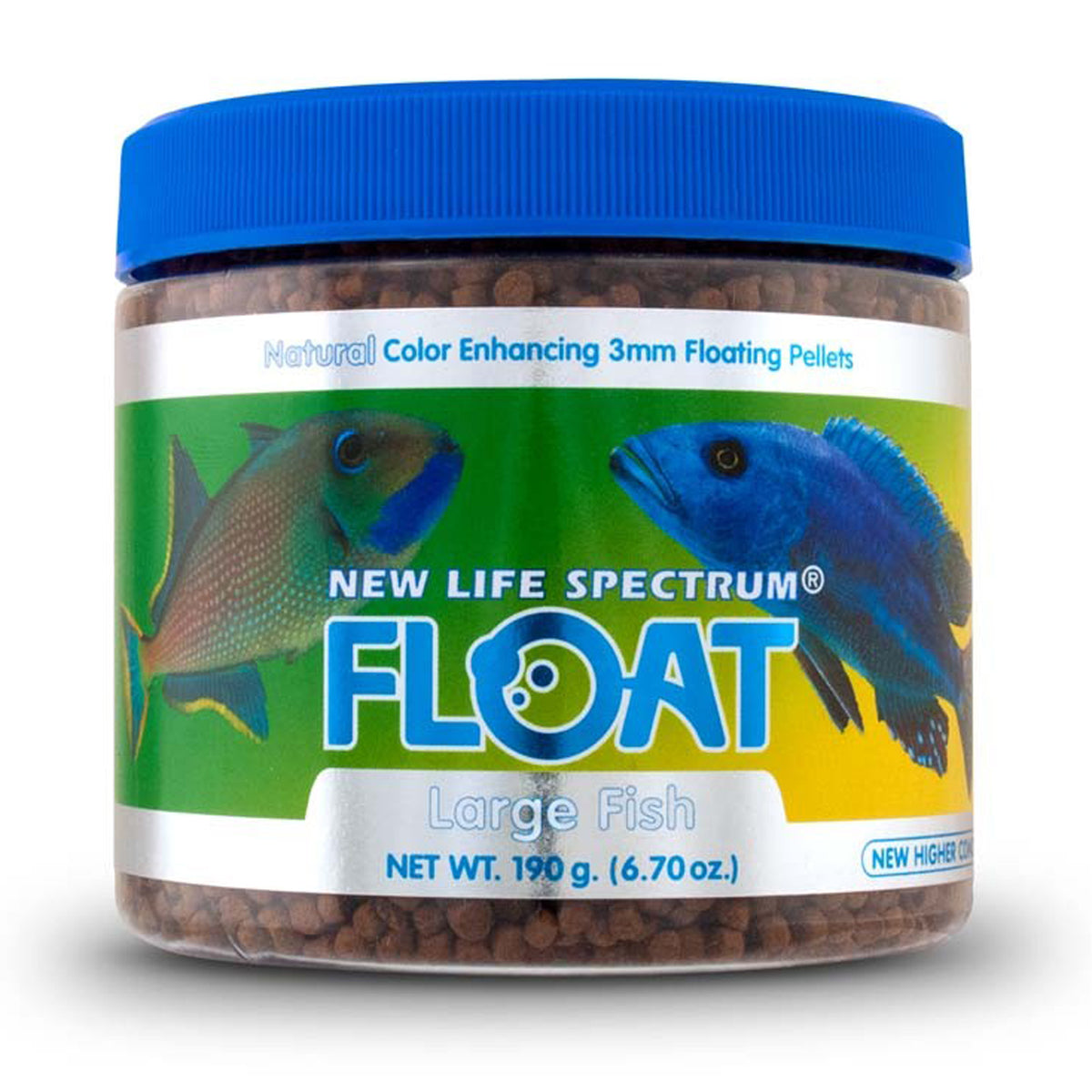 New Life Spectrum FLOAT Large Pellets 190g Fish Food | ASAP Aquarium