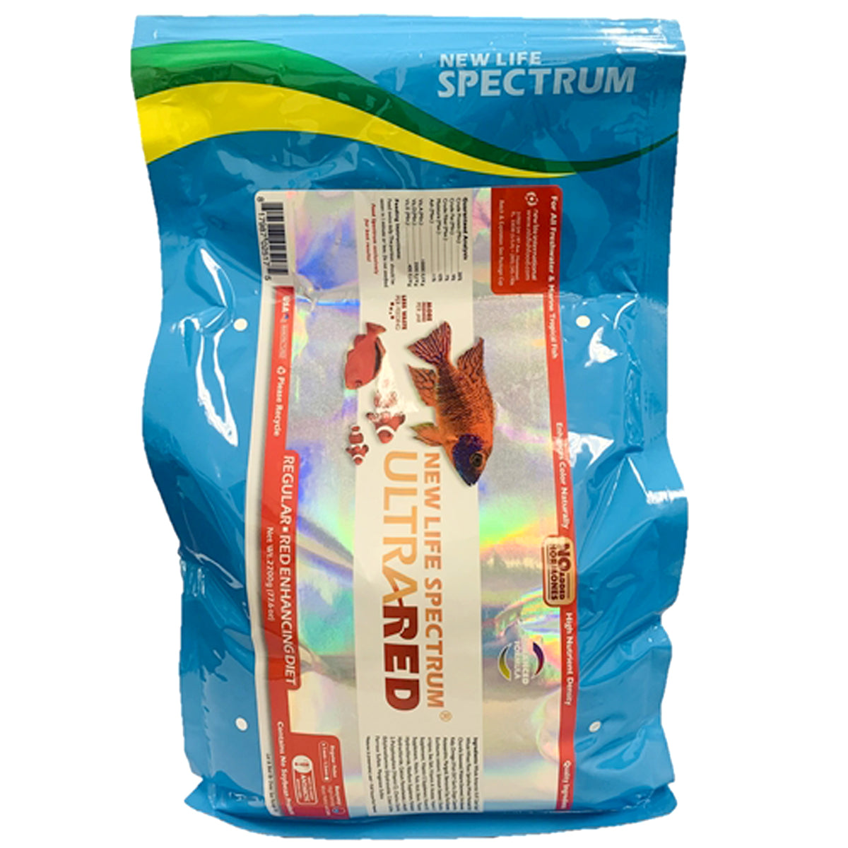 New Life Spectrum ULTRA RED Regular Pellets 2200g | ASAP Aquarium