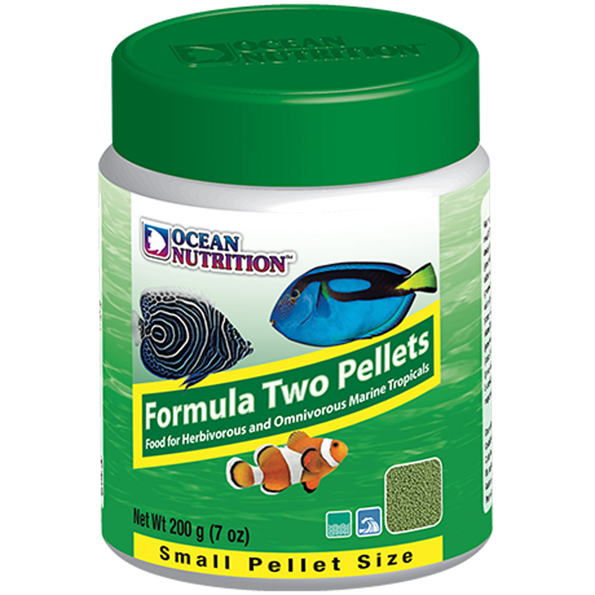 Ocean Nutrition Formula Two Pellets SMALL 200 grams (7 oz) Fish Food ...