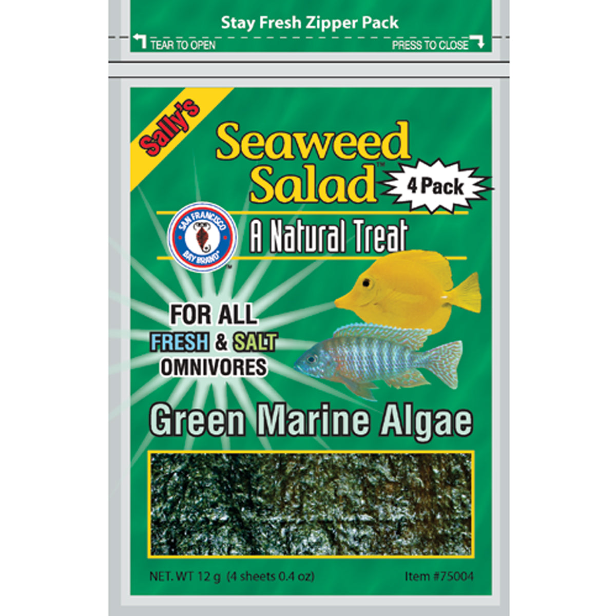 San Francisco Bay Brand Seaweed Salad 12 grams | ASAP Aquarium