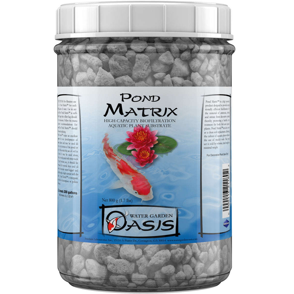 Seachem Pond Matrix 2 Liters | ASAP Aquarium