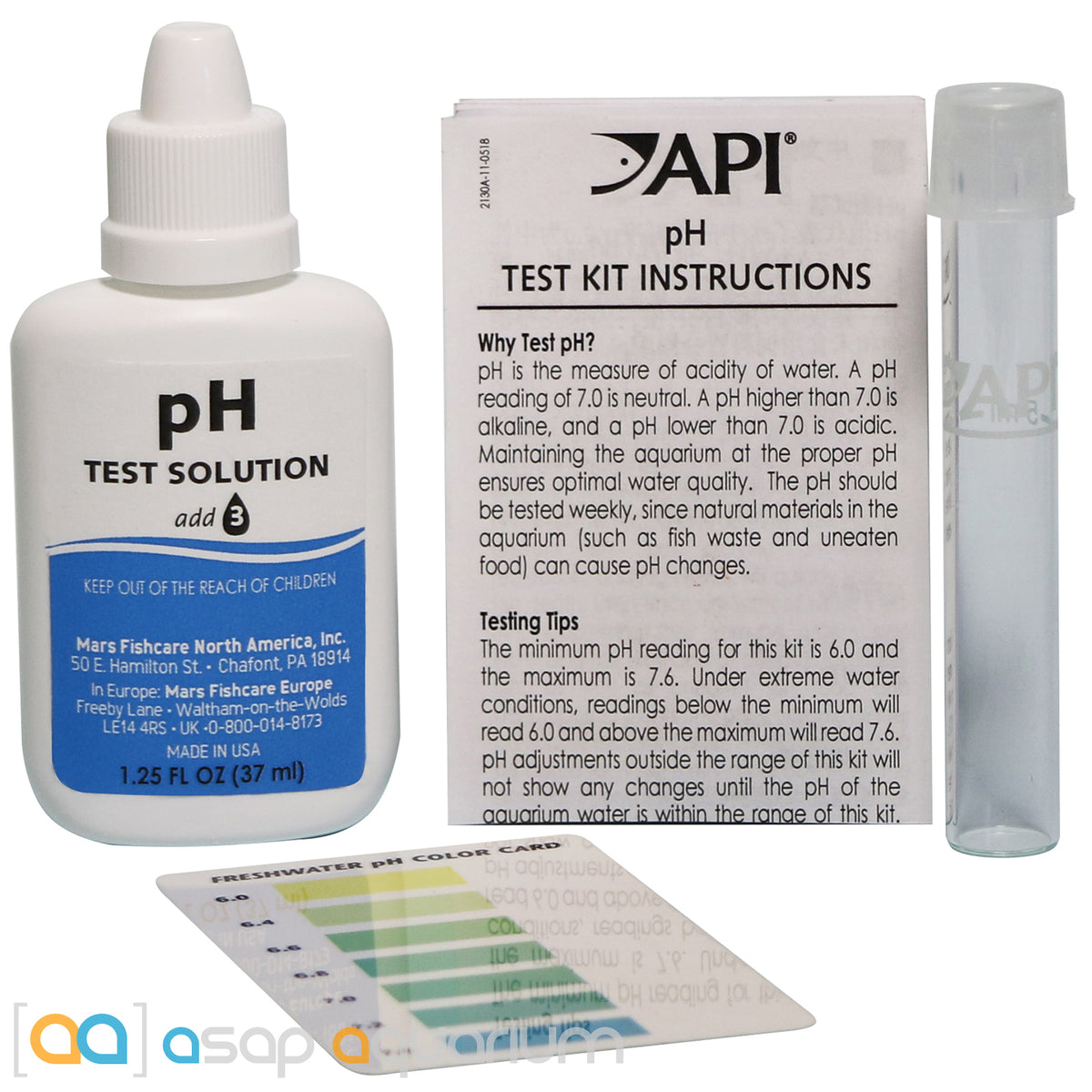 API pH Test Kit | ASAP Aquarium