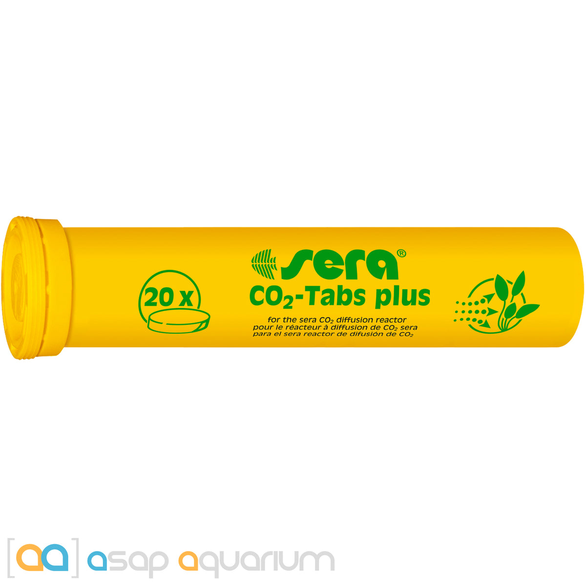 Sera CO2 Tabs Plus 20 Tablets | ASAP Aquarium
